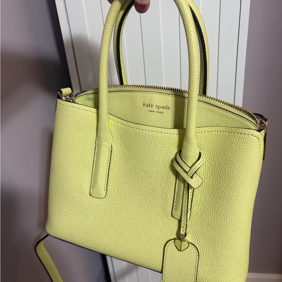 kate spade | Bags | Kate Spade Yellow Leather Handbag | Poshmark